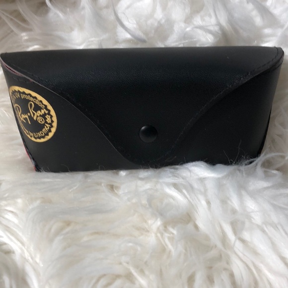 ray- ban | Accessories | Ray Ban Leather Case Made In Italy | Poshmark